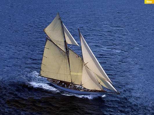 Classic superyacht Altair for sale at Ocean Independence